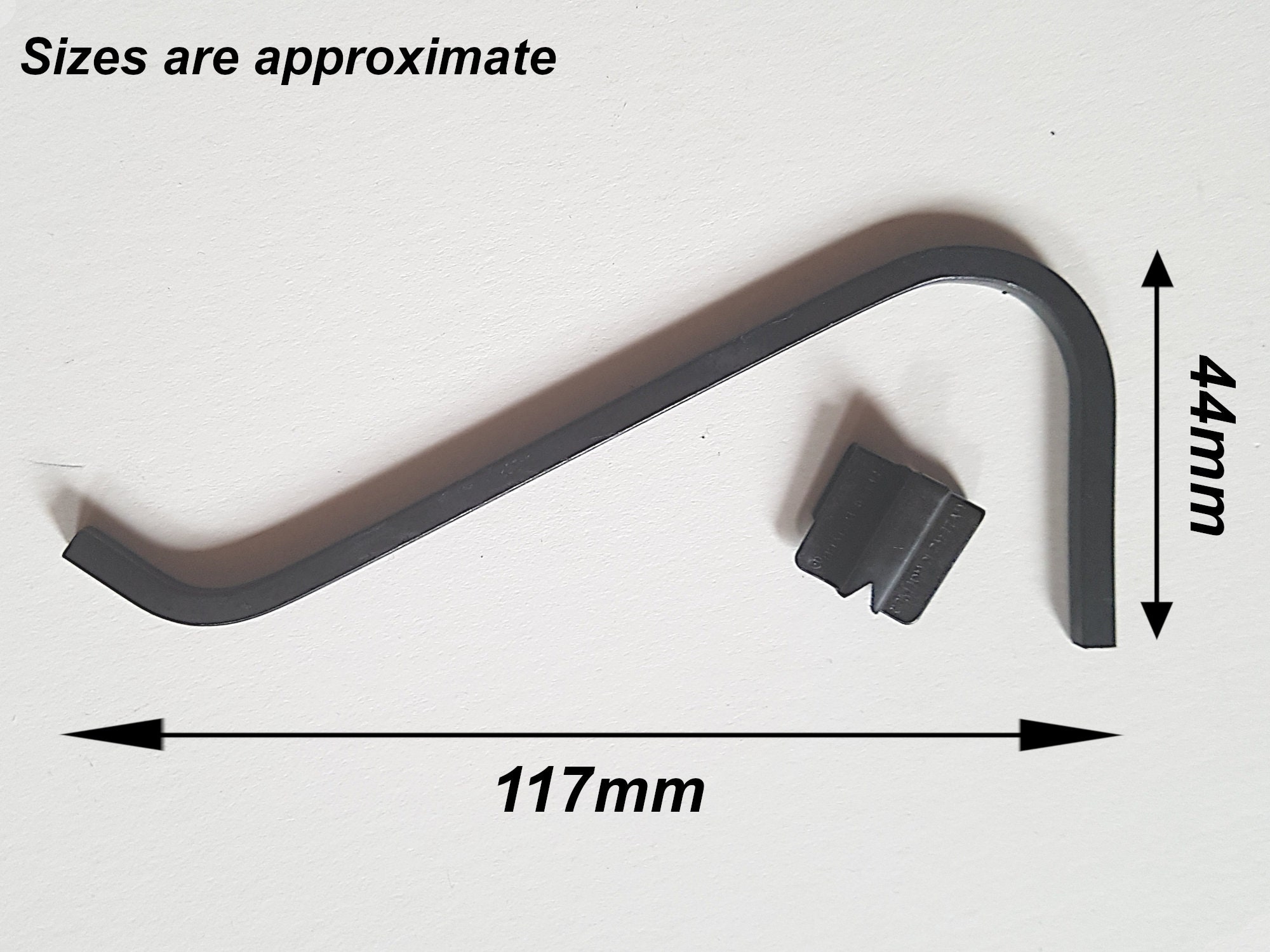 Large Square Wire Frame Stand, With Clip on Socket. Elegant Curl up and ...