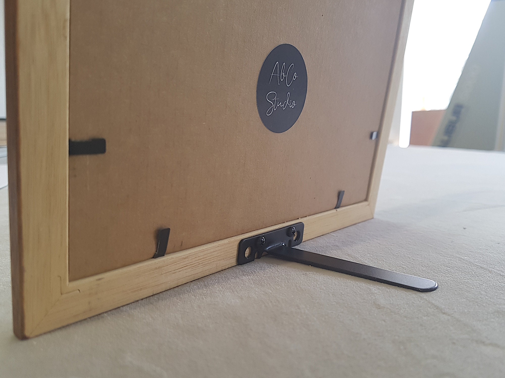 Albin Easelmate™ Frame Stand for Wood. Easel Back Stand, Black. for ...