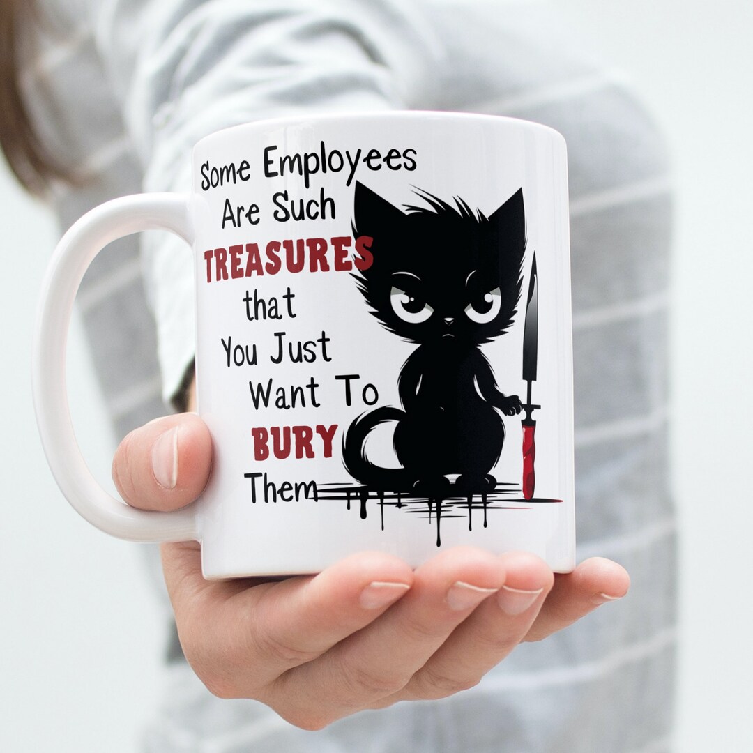 Sarcastic Mug for Business Owner, Dark Humor Human Resources Manager ...