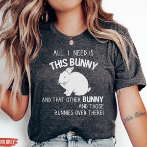Cute Bunny Shirt, Funny Rabbit Tee, Sweatshirt, Hoodie - Etsy