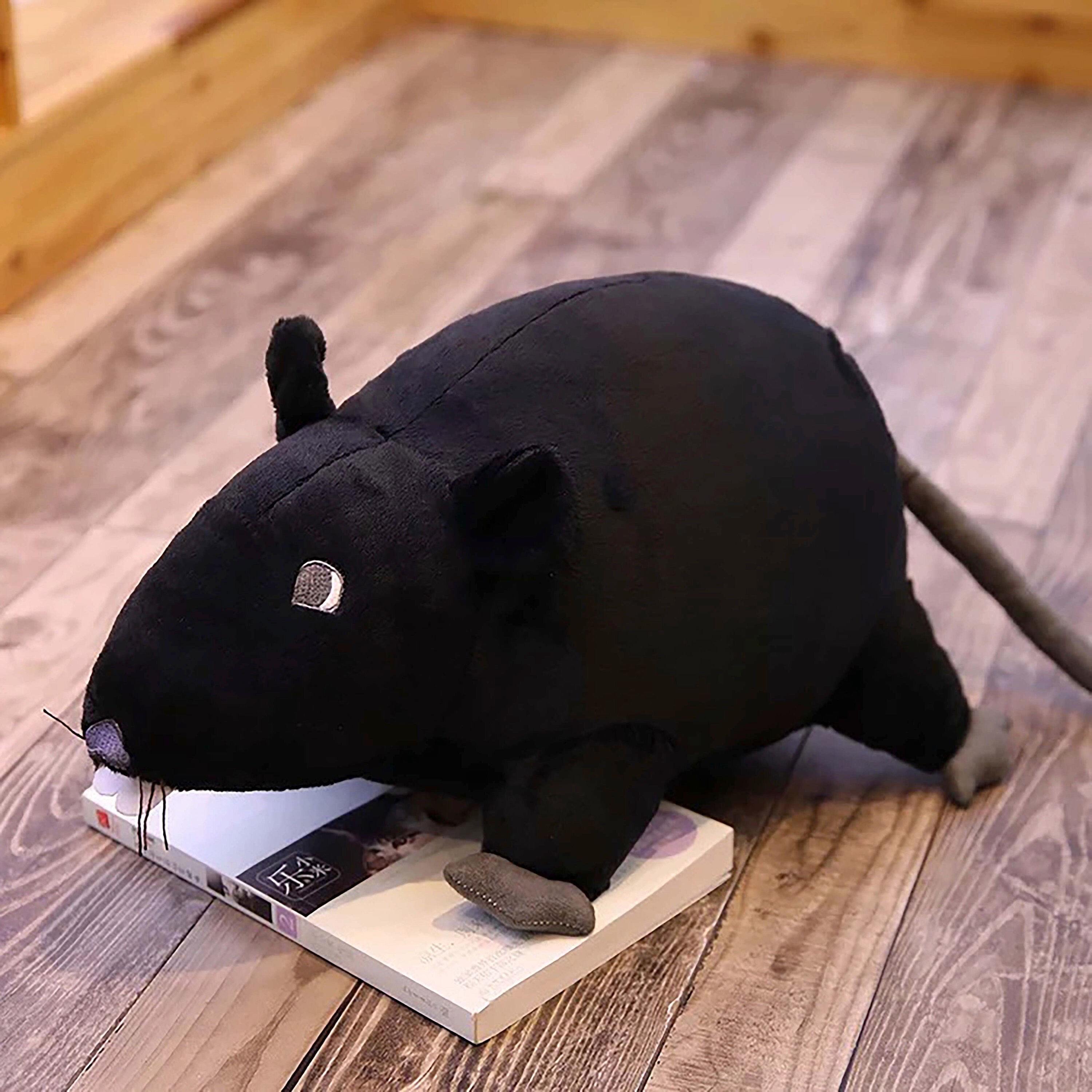 Gosig Ratta Black Rat Soft Toy Plush Cuddly Teddy Stoftier | Etsy