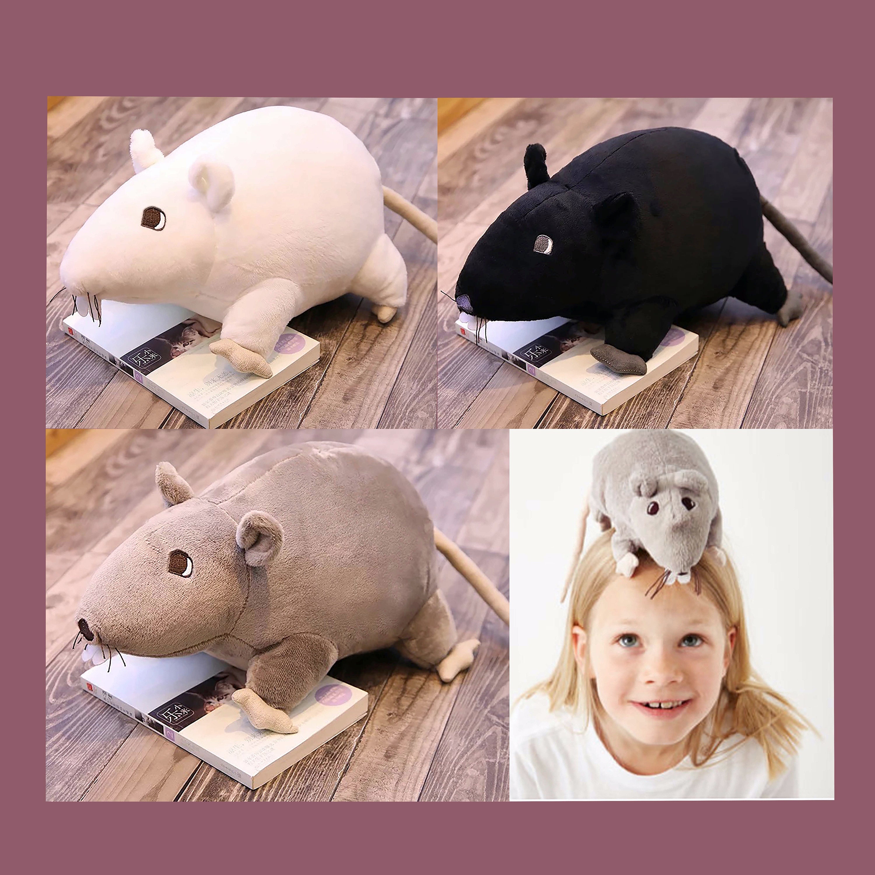 Gosig Ratta Black Rat Soft Toy Plush Cuddly Teddy Stoftier | Etsy