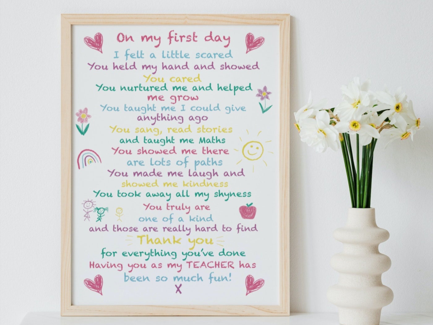 Thank You Teacher Poems From Parents