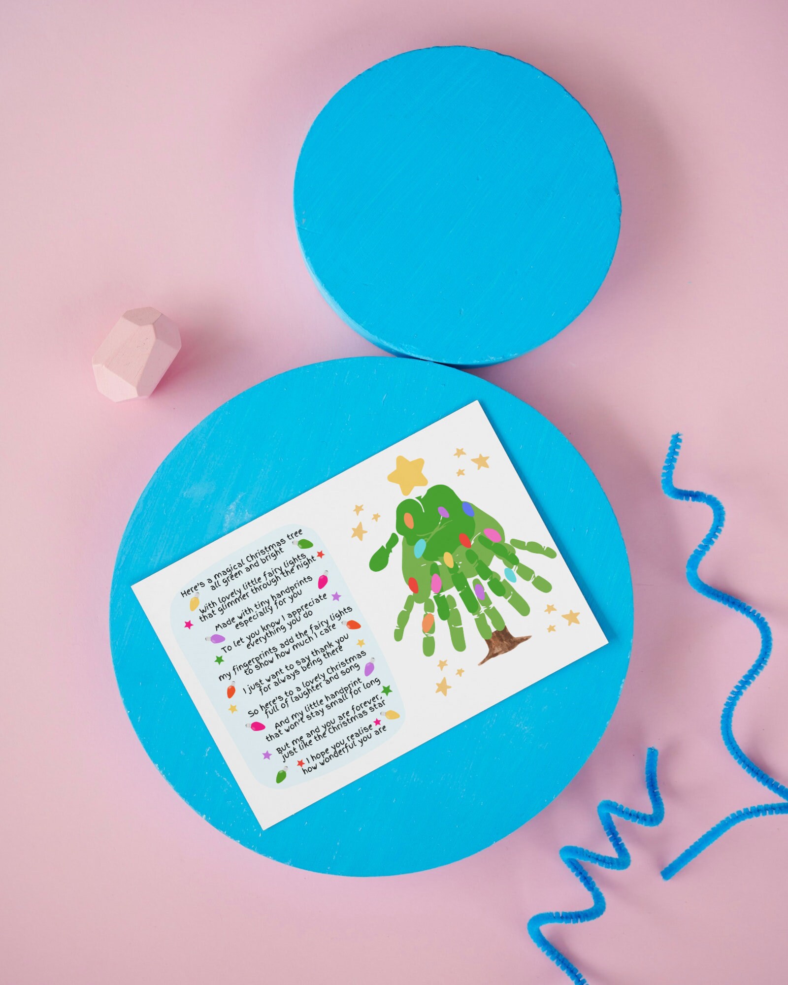 Christmas Handprint Poem Art: Keepsake Gift (PDF) - Etsy