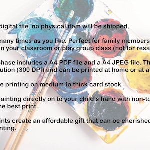 Thank You Teacher Gift, Handprint Poem Print, End of Year Keepsake ...