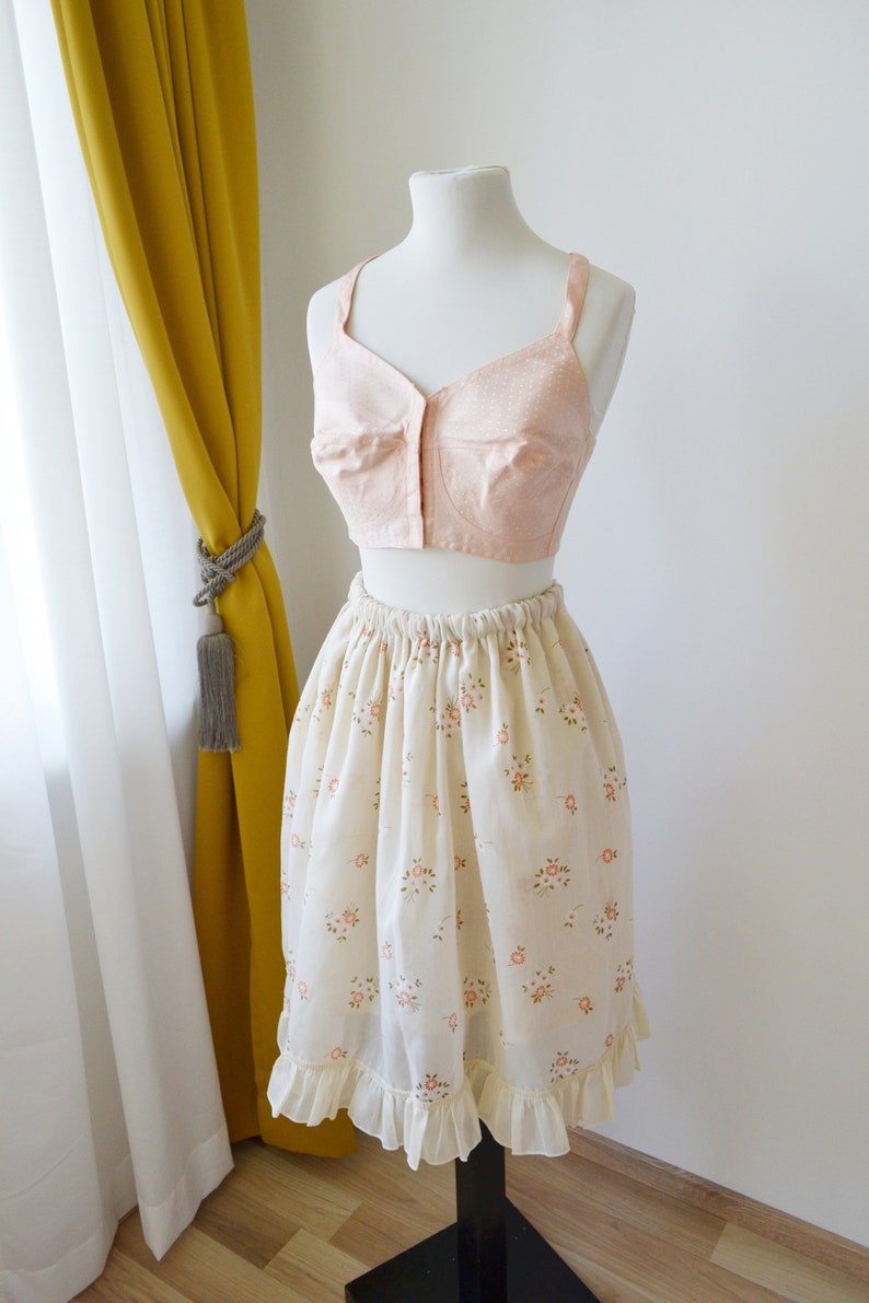 60s Mid-century Rose Colour Bra Triumph - Etsy