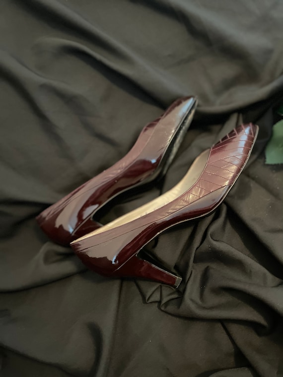 70s 80s Brown Vintage Bally Pumps - Gem