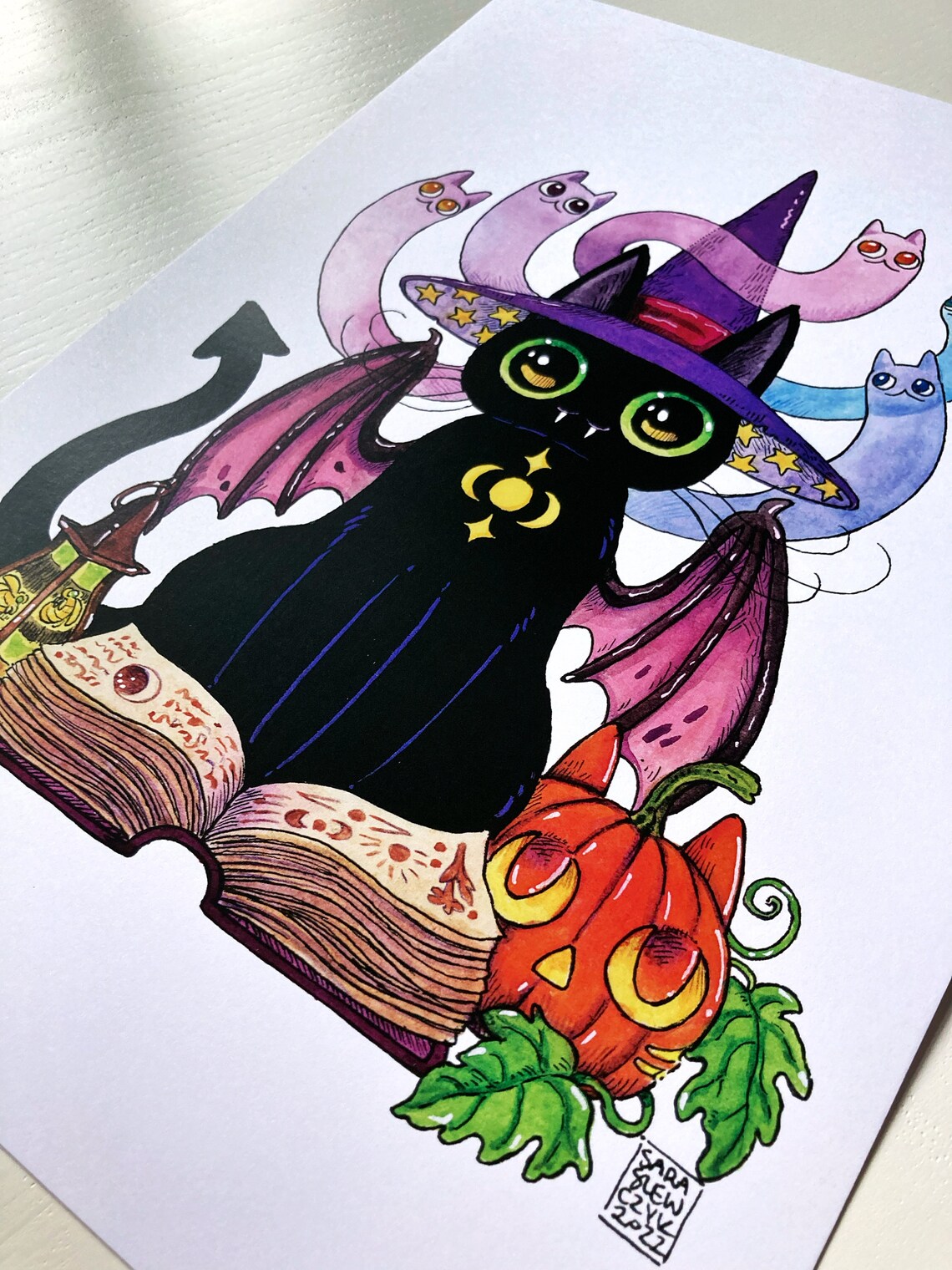 Personal Demon Art Print - Etsy