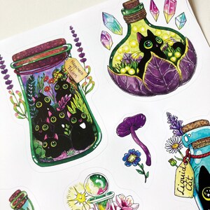 Potions Sticker Sheet 13 Stickers - Etsy