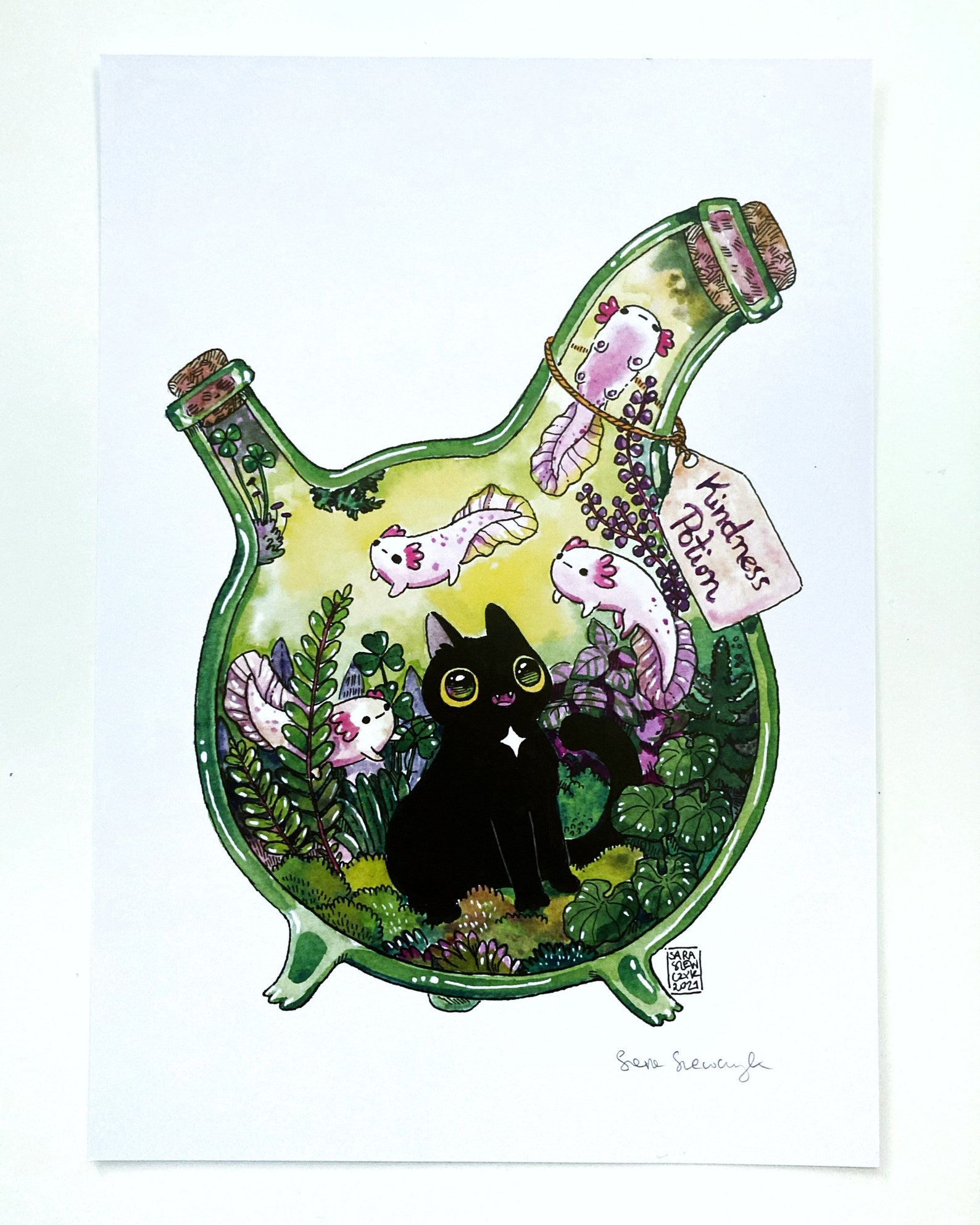 Kindness Potion Art Print - Etsy