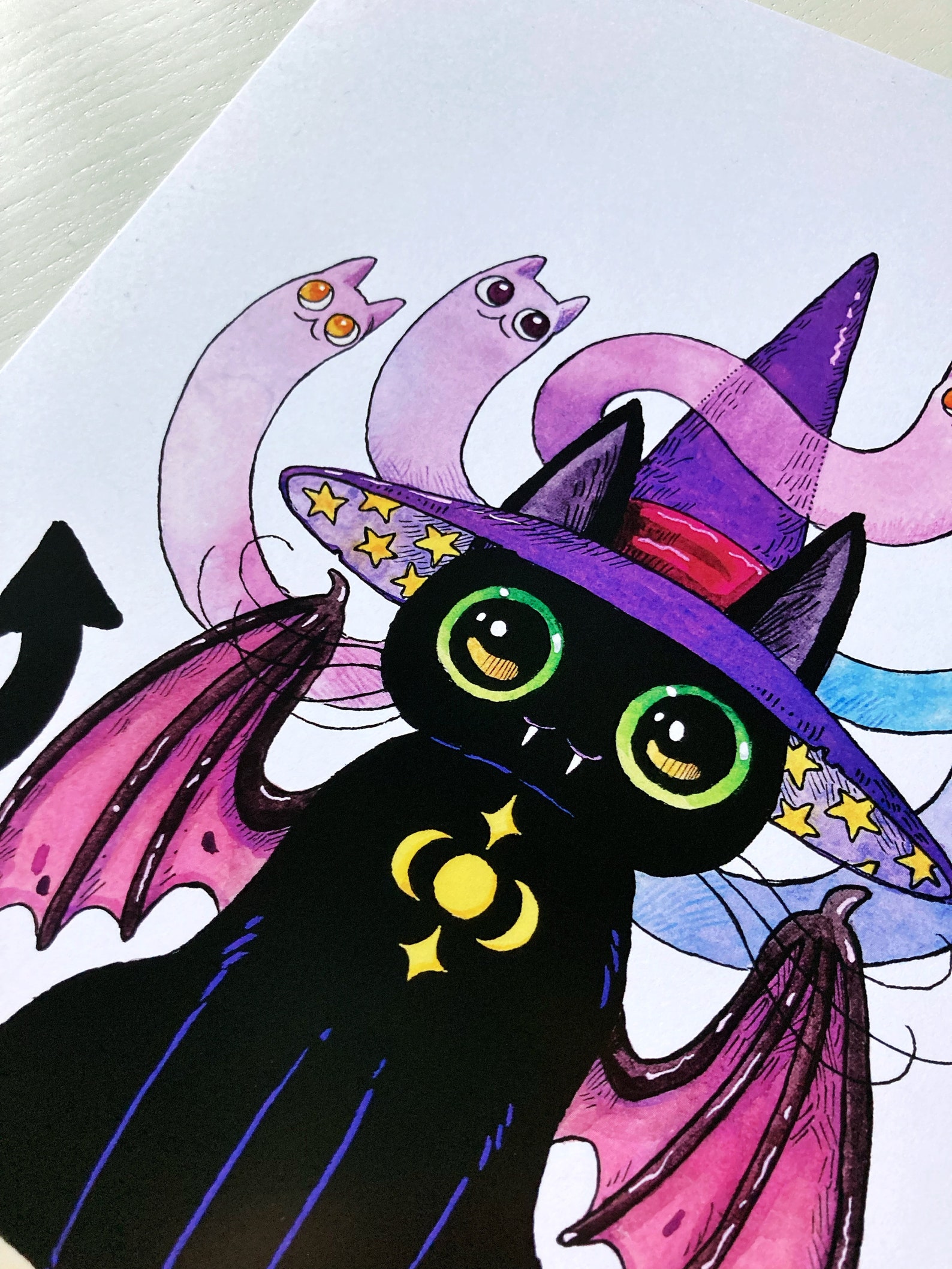 Personal Demon Art Print - Etsy