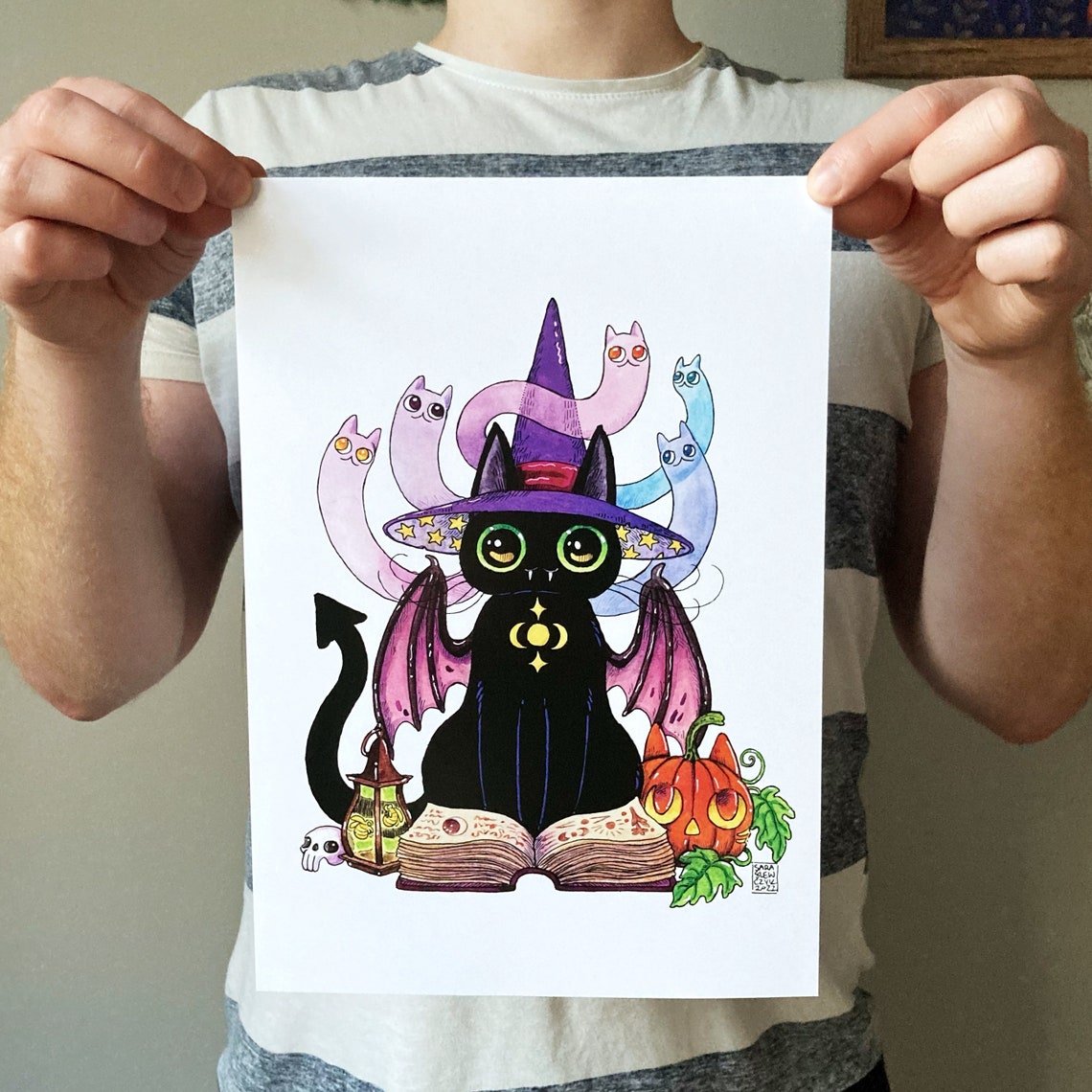 Personal Demon Art Print - Etsy