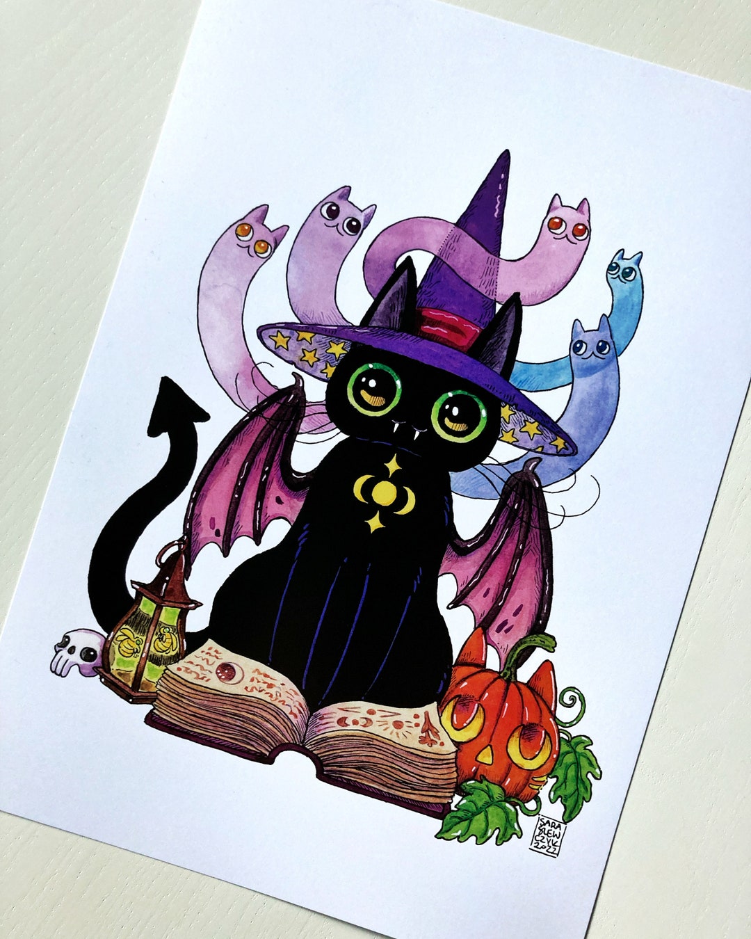 Personal Demon Art Print - Etsy