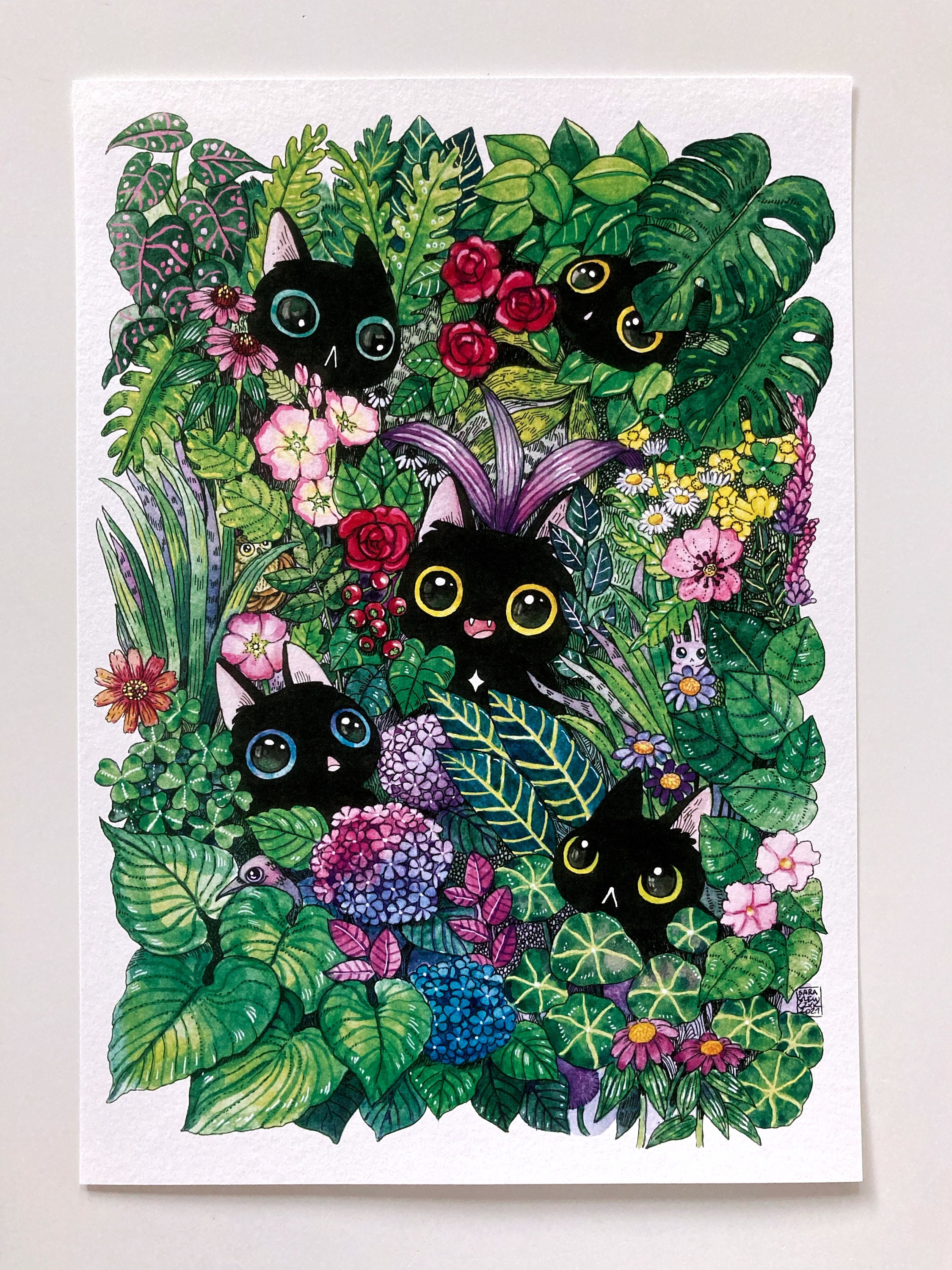 Summer Hideout Art Print - Etsy