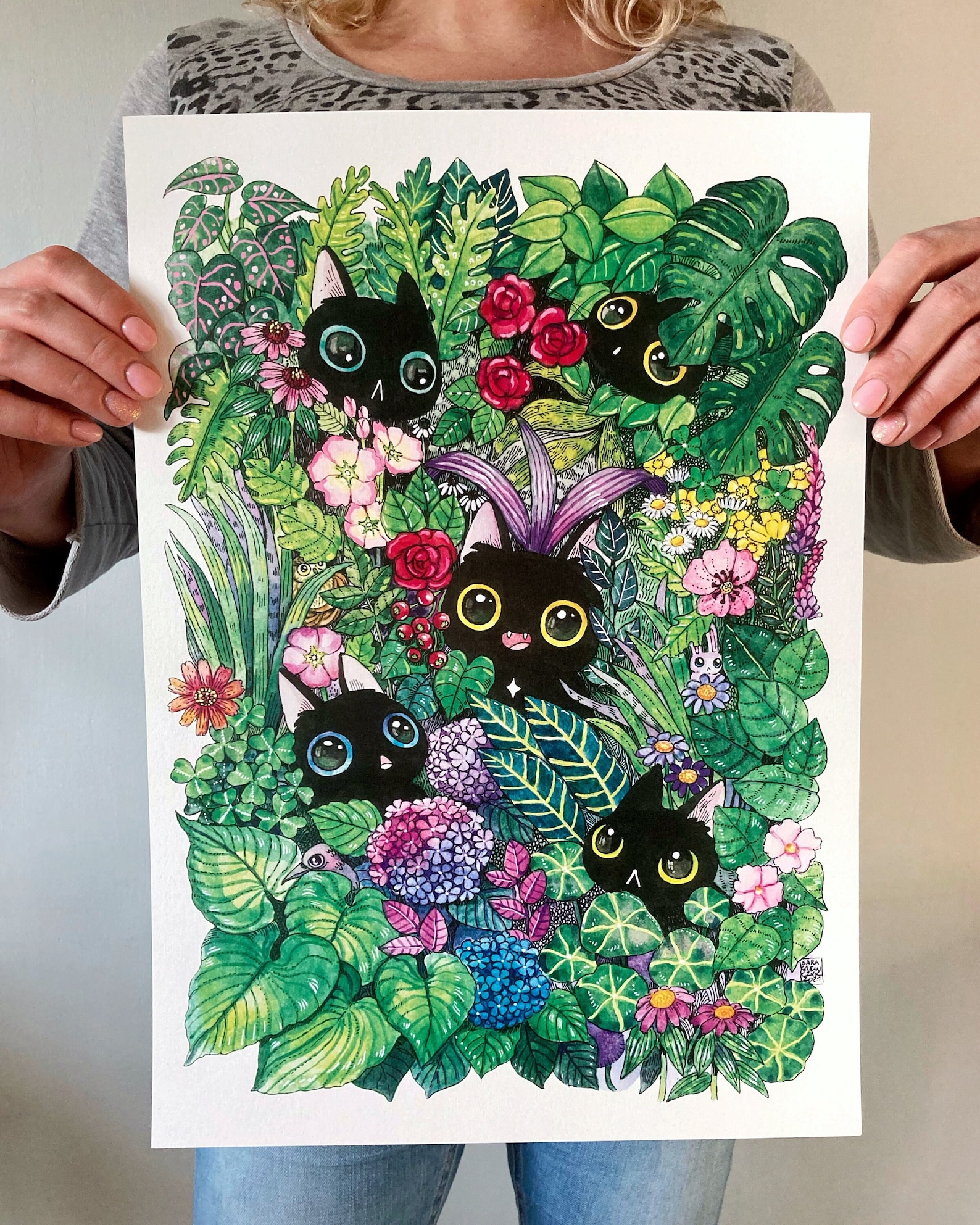 Summer Hideout Art Print - Etsy