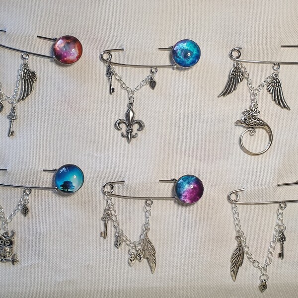 Colored Safety Pins - Etsy