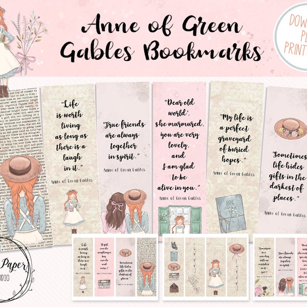 Anne of Green Gables Svg - Etsy