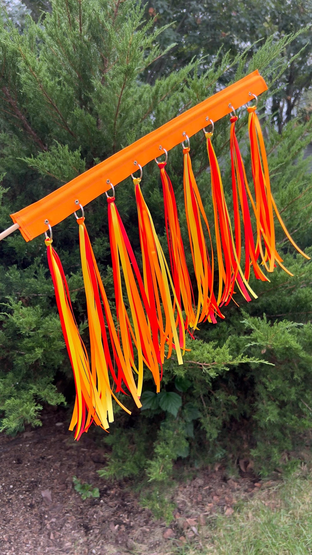 Orange, Yellow & Red Flag Recumbent Trike Flag, Bike Safety Flag, Bike ...