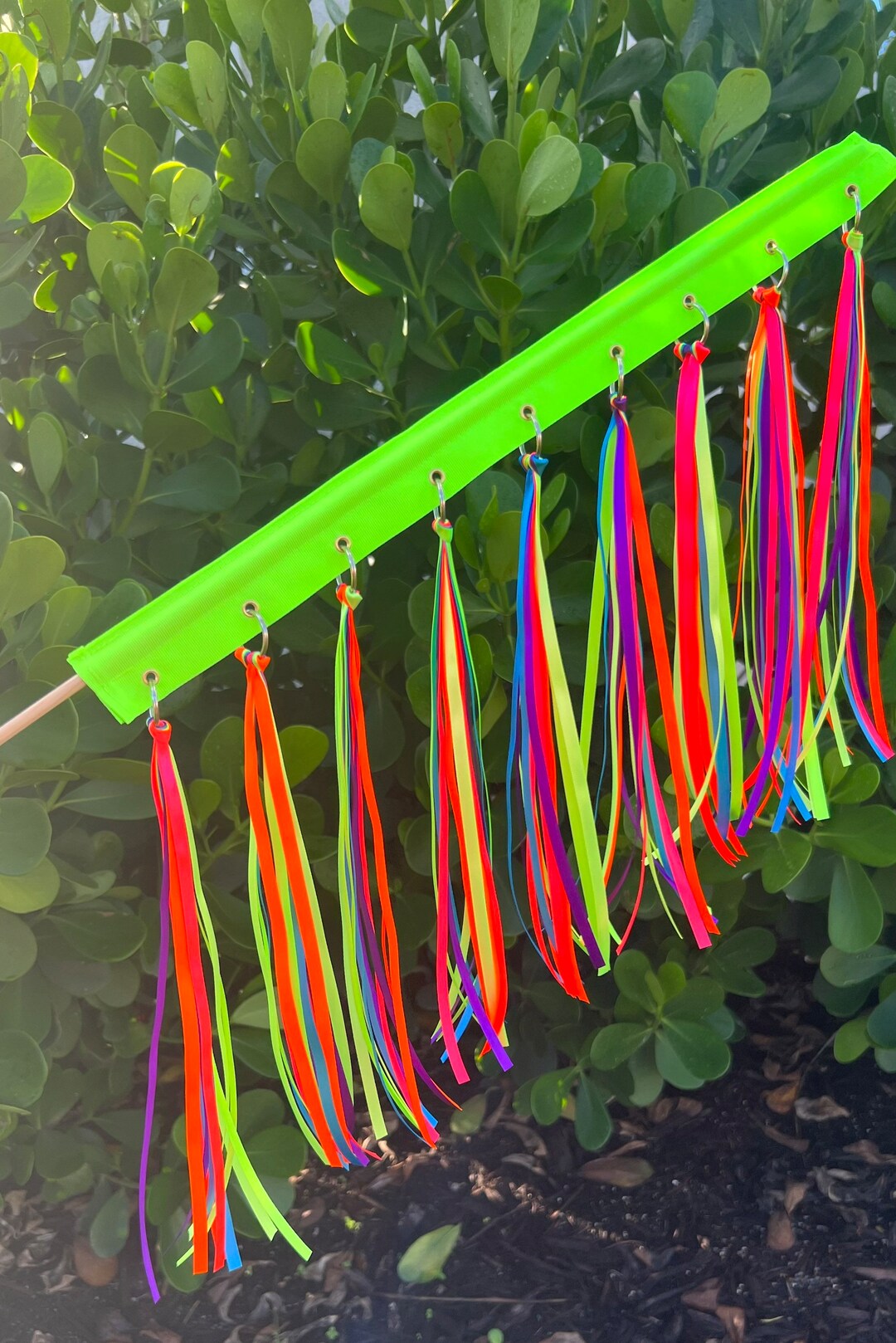 Neon Rainbow Visibility Flag - Etsy