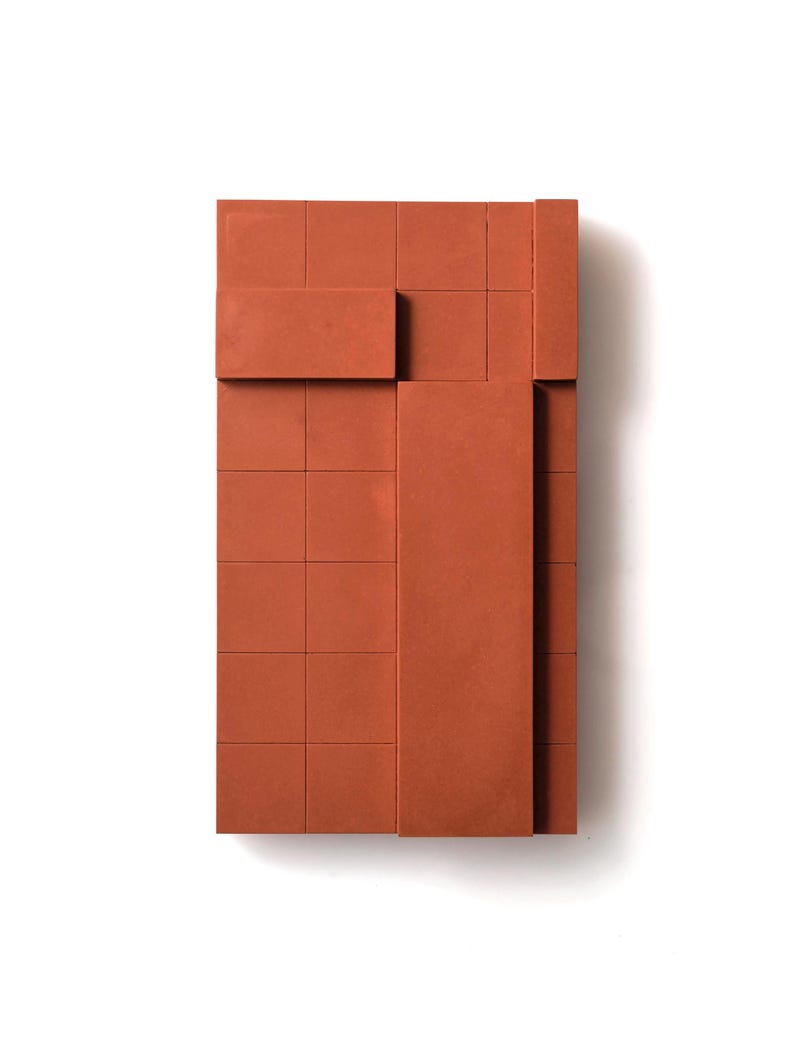 Brutalist Concrete Wall Sculptures – Geometric Minimalist Art - Etsy