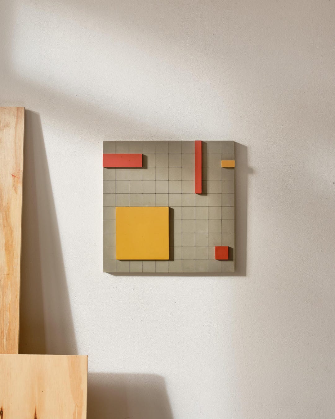 Concrete Brutalist Handmade Minimalist Wall Art Objects - Etsy