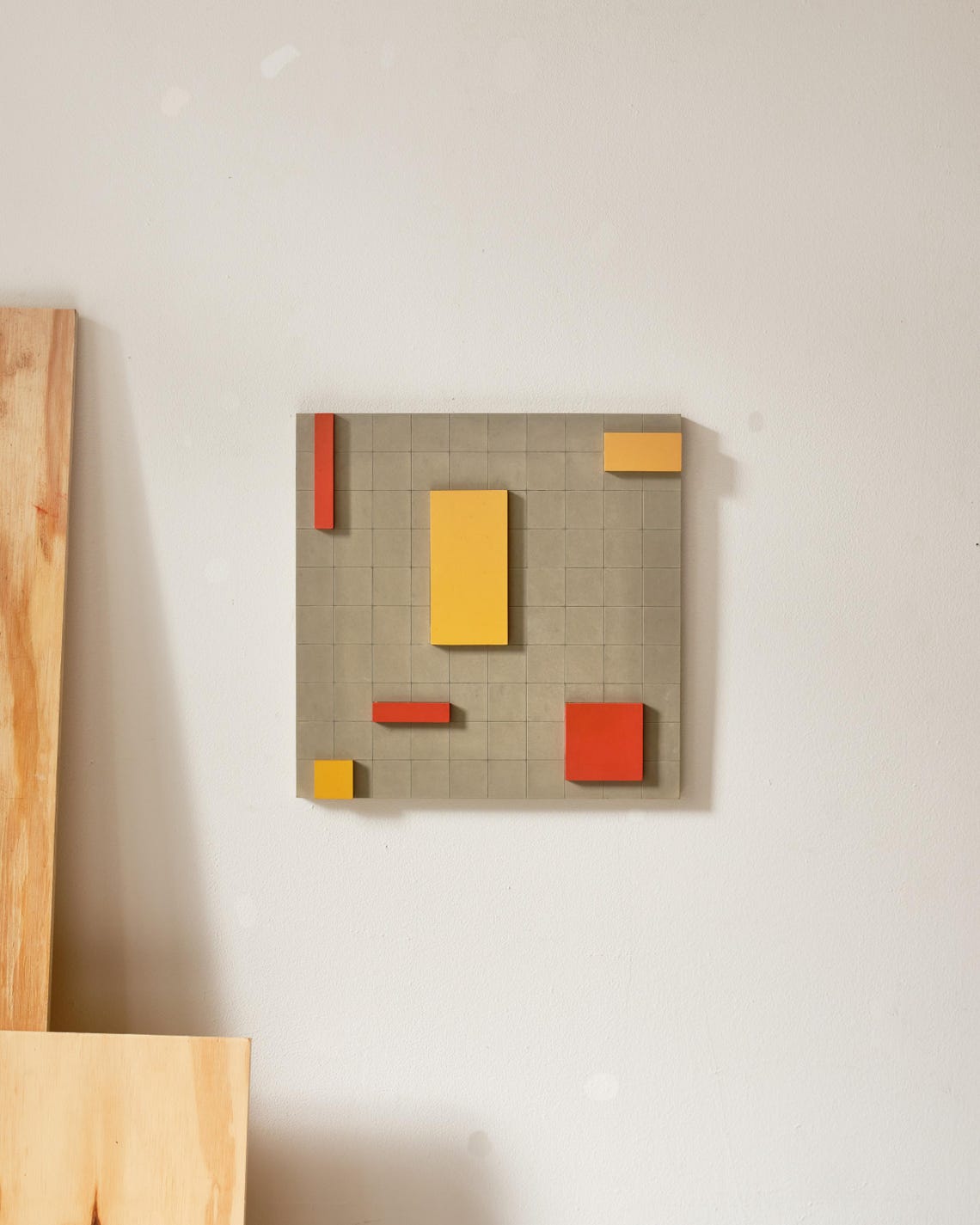 Concrete Brutalist Handmade Minimalist Wall Art Objects - Etsy