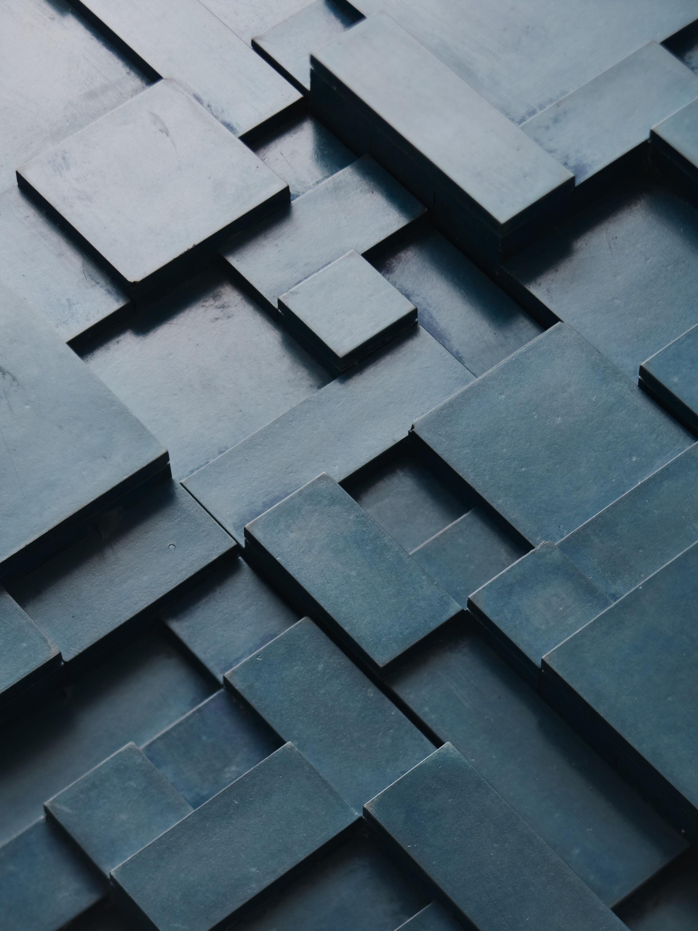 Brutalist Handmade Wall Art - Concrete Textured Panels - Architectural ...