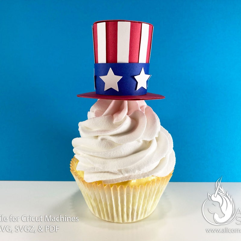 Uncle Sam Top Hat - Etsy