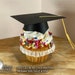 3D Paper Graduation Hat SVG File Cut File for Cricut Cupcake Topper ...
