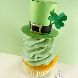 3D Paper St. Patrick's Day Hat SVG File Cut File for Cricut Cupcake ...