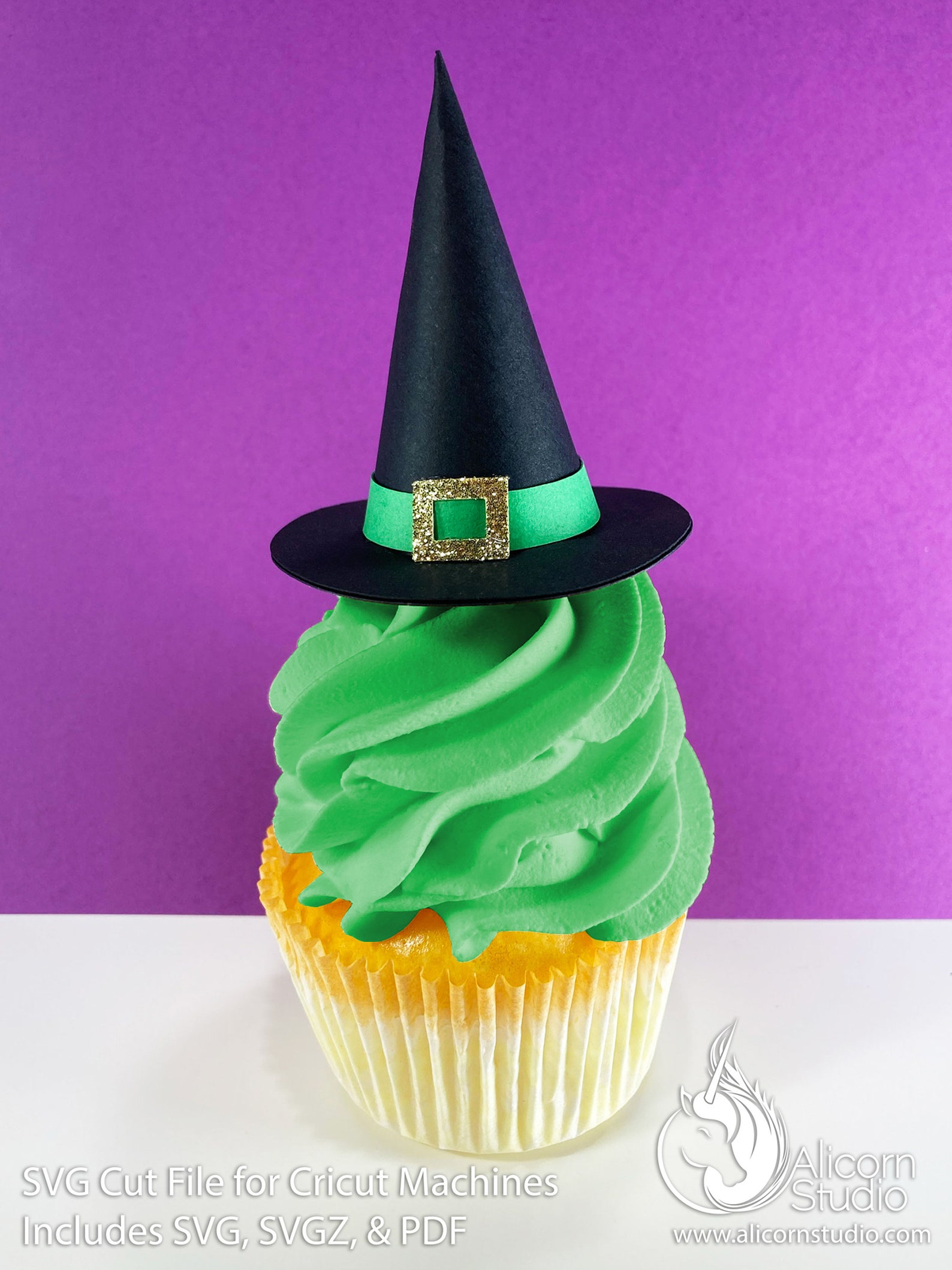 3d-paper-witch-hat-svg-file-cut-file-for-cricut-cupcake-topper-etsy