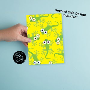 Lizards Geckos Birthday Party Invitation Editable Digital Download Cute ...