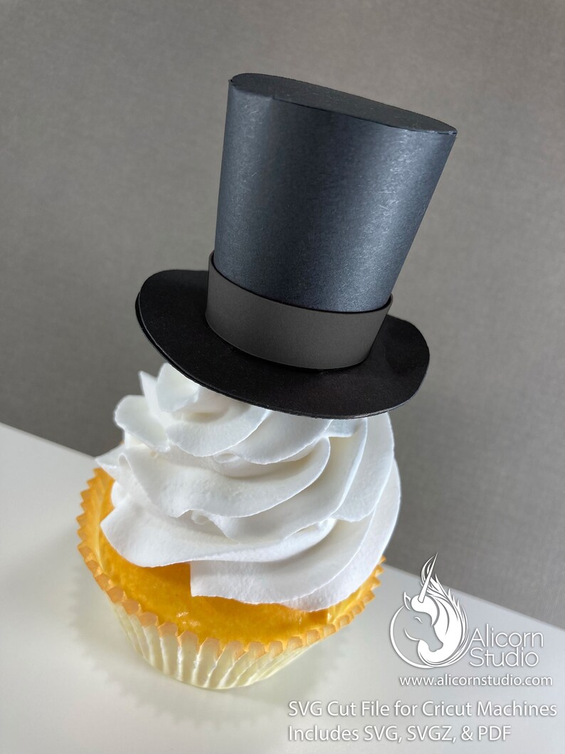 3D Paper Abraham Lincoln Top Hat SVG File Cut File for Cricut - Etsy
