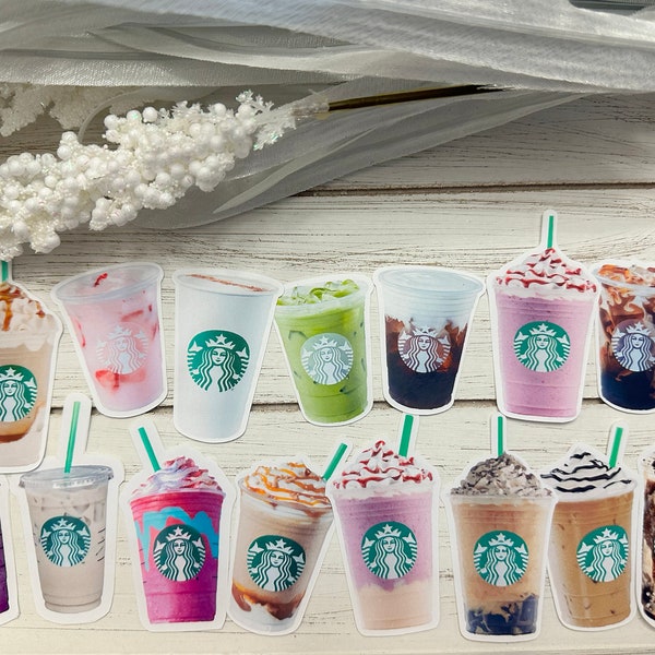 Starbucks Drink Sticker - Etsy