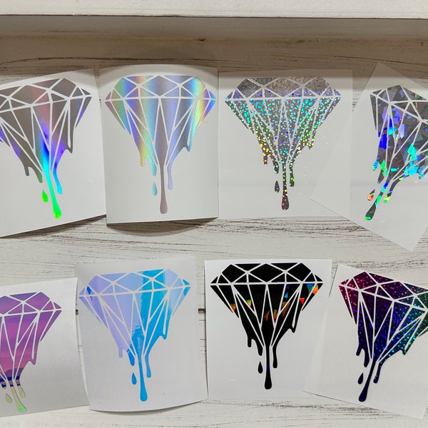 Dripping Diamond - Etsy