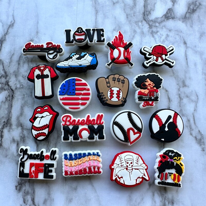 Baseball Charms - Etsy