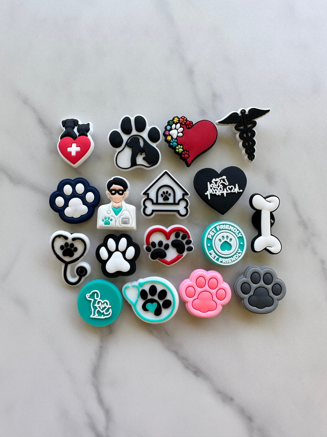 New Popular Vet Tech Shoe Charms for Your Crocs, Popular Veterinarian ...