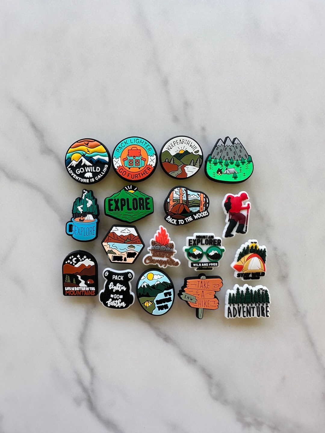 HIKING Clog Compatible Charm, Charms for YOUR CROCS, Shoe Charm ...