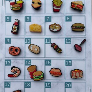New Trending Food Charms for Your Crocs, Croc Compatible Fried Food ...