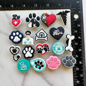 New Popular Vet Tech Shoe Charms for Your Crocs, Popular Veterinarian ...