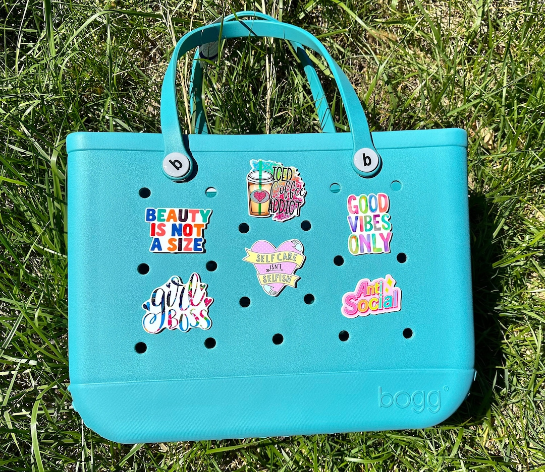 Bogg Compatible Charms, Purse Charms With Positive Sayings, Iced Coffee ...