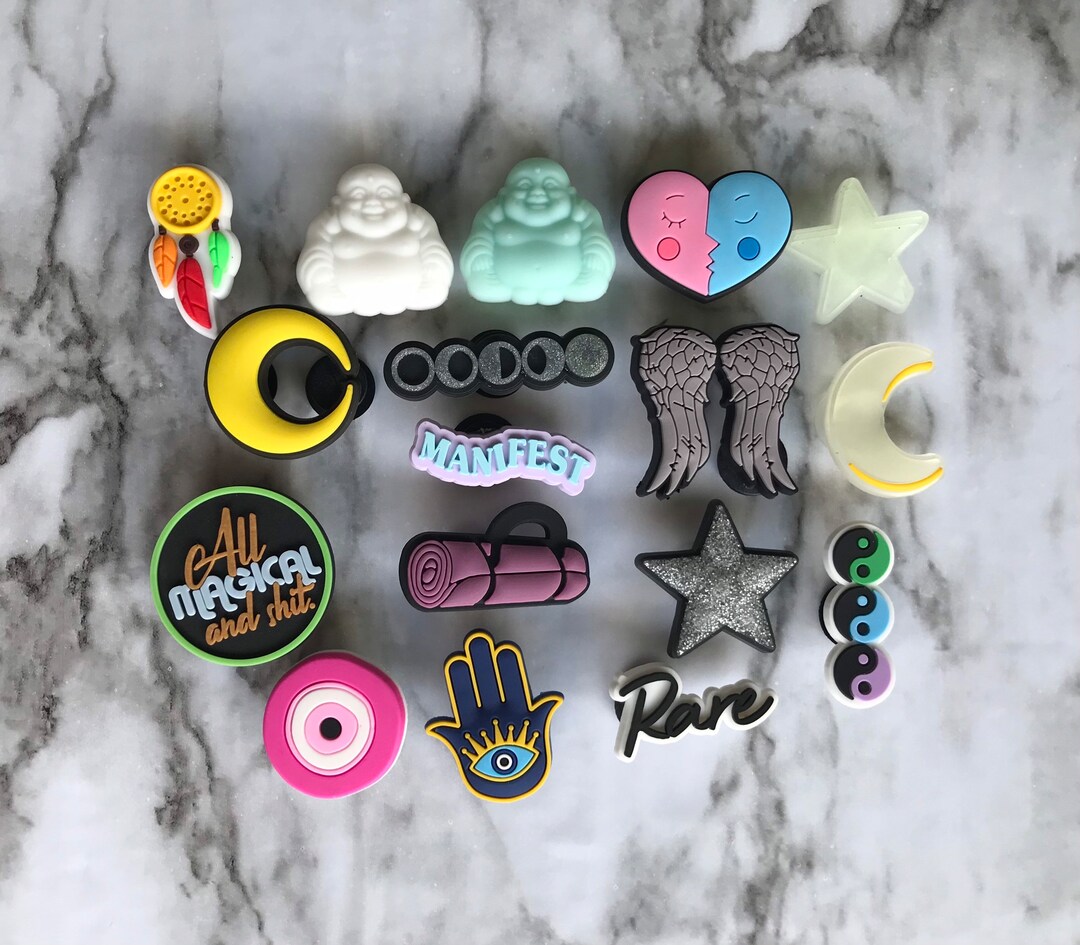 New Popular Spiritual Manifestation Charms for Crocs, Croc Compatible ...