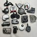 Black and White Charms for Crocs, Croc Compatible Shoe Charms, 8 Ball ...