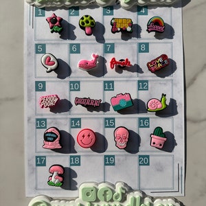 Pink Shoe Charms for Your Crocs, Croc Compatible Clog Accessories, Pink ...