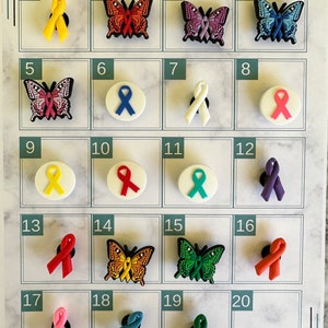 New Awareness Ribbon for Your Crocs, Croc Compatible Awareness Ribbons ...
