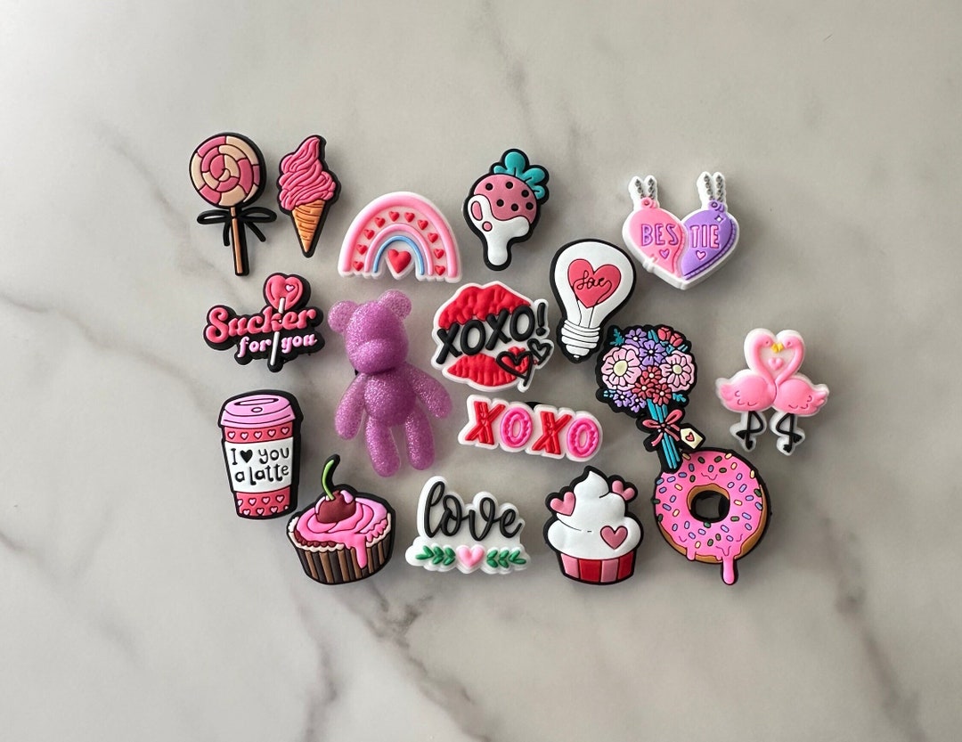 Love Themed Charms for Crocs, Croc Compatible Charm for Clogs - Etsy
