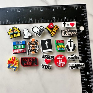 Christian Charms for Crocs, Jesus Themed Shoe Charms, Christ Charms ...