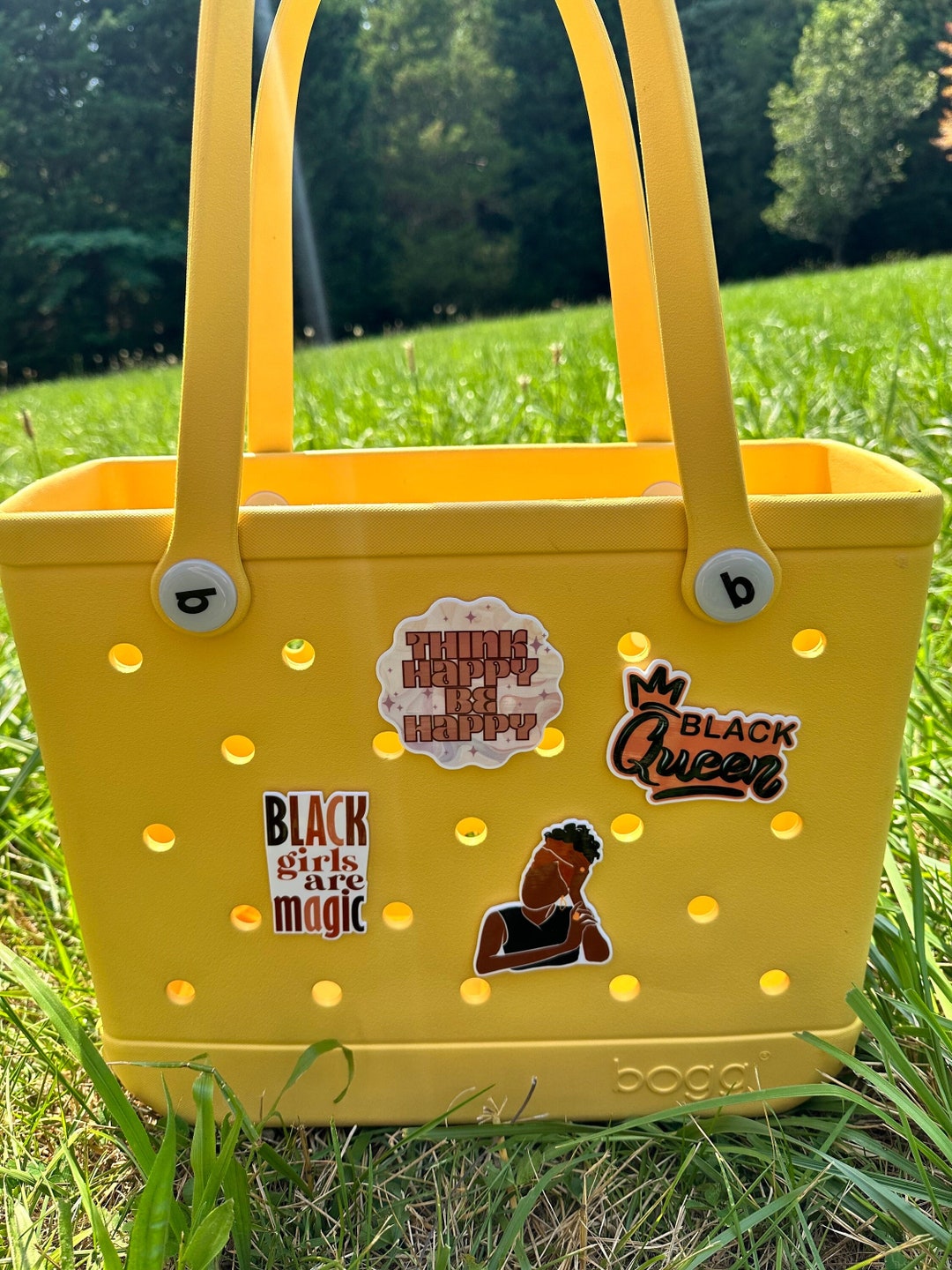 Black Girl Magic Purse Charms for Your Bogg Bag, Original and Baby Bogg ...