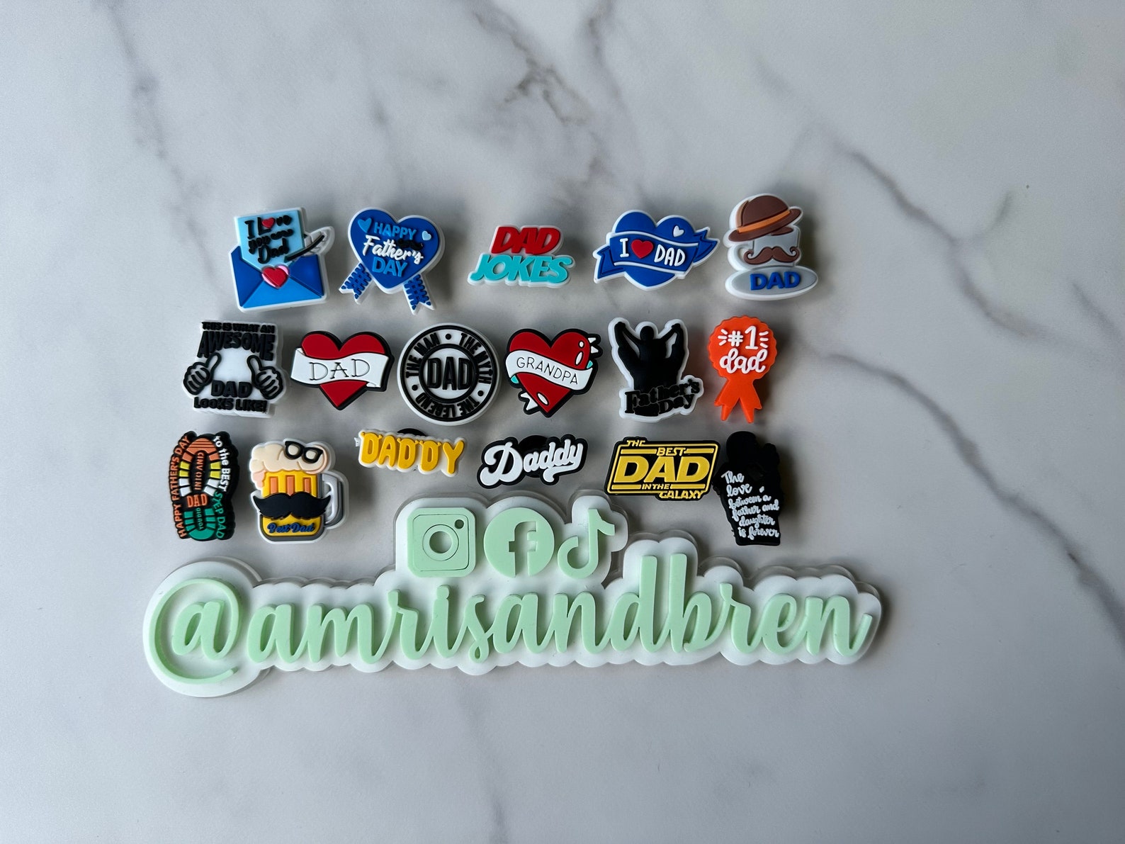 Croc Compatible Charms for Dads, Croc Compatible Charms for Men ...