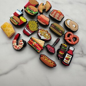 New Trending Food Charms for Your Crocs, Croc Compatible Fried Food ...